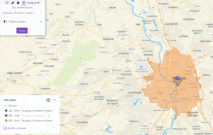 Tracer une zone administrative (codes postaux, communes, IRIS) - smappen