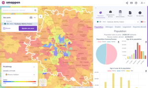Fonctionnalités [Plateforme géomarketing] - smappen